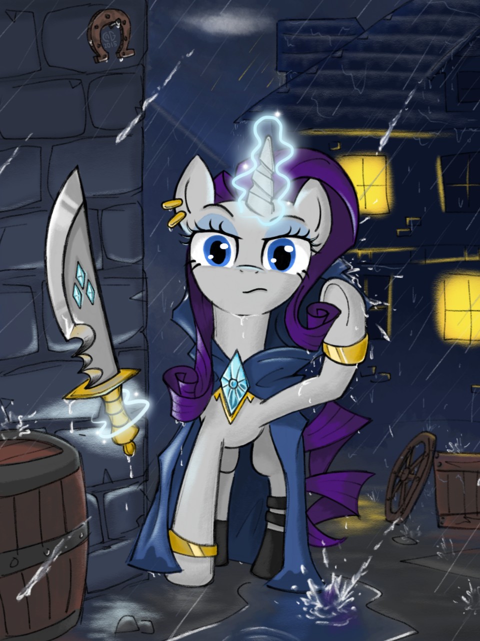 拔剑吧，瑞瑞！ Rarity, Get Your Sword! - FimTale