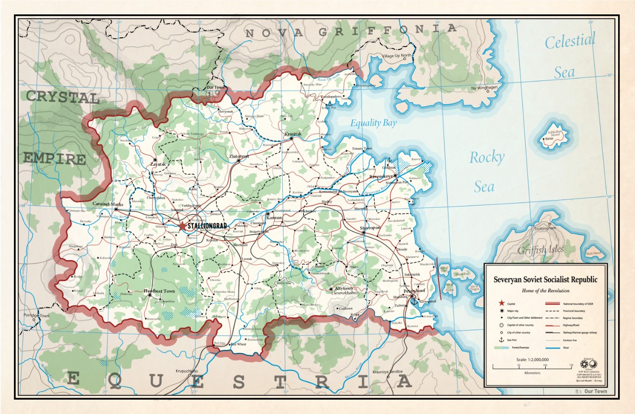 EAW长篇--谢韦良纳史诗：马奎斯红星 - FimTale